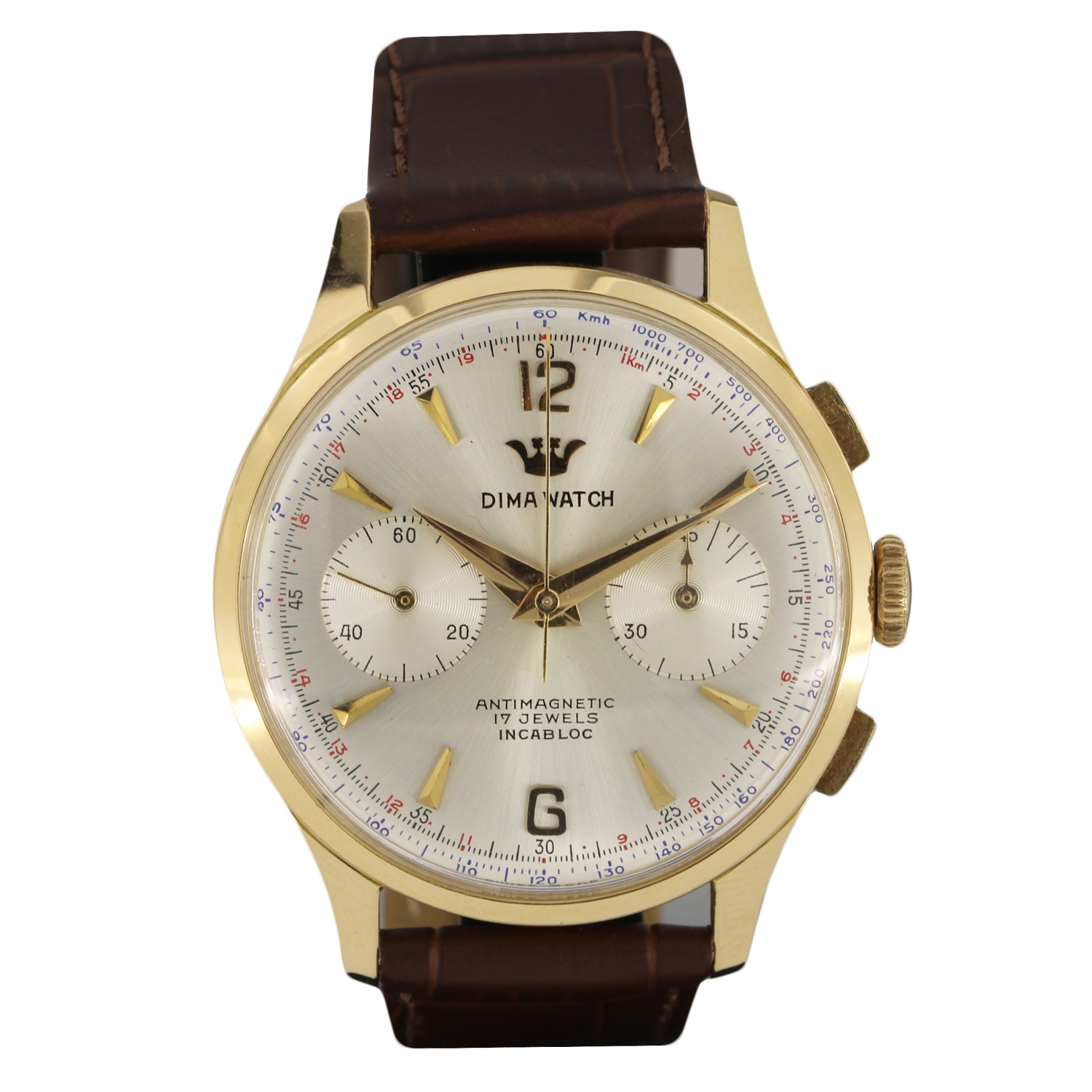 Zenith Elite 670 Square Date Ref 90/01 0100670 - Oro First Shop