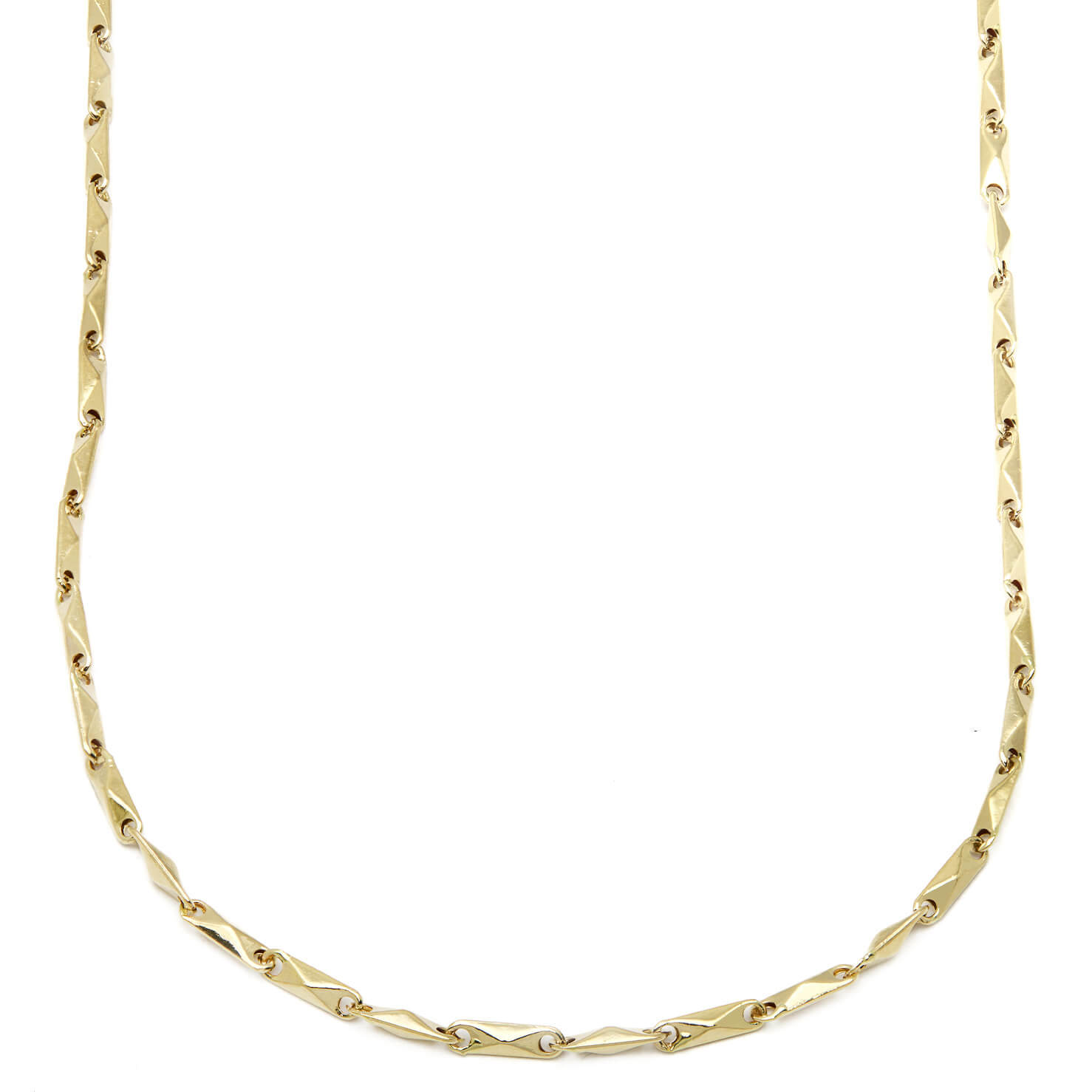 Collane da uomo in oro giallo e in oro bianco in offerta