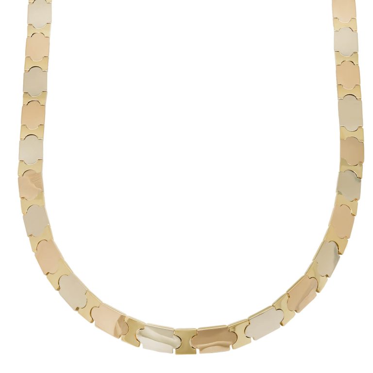 Collane da uomo in oro giallo e in oro bianco in offerta